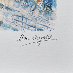 Marc Chagall, Lithograph, Signed, Limited Edition, Chagall ART - Etsy