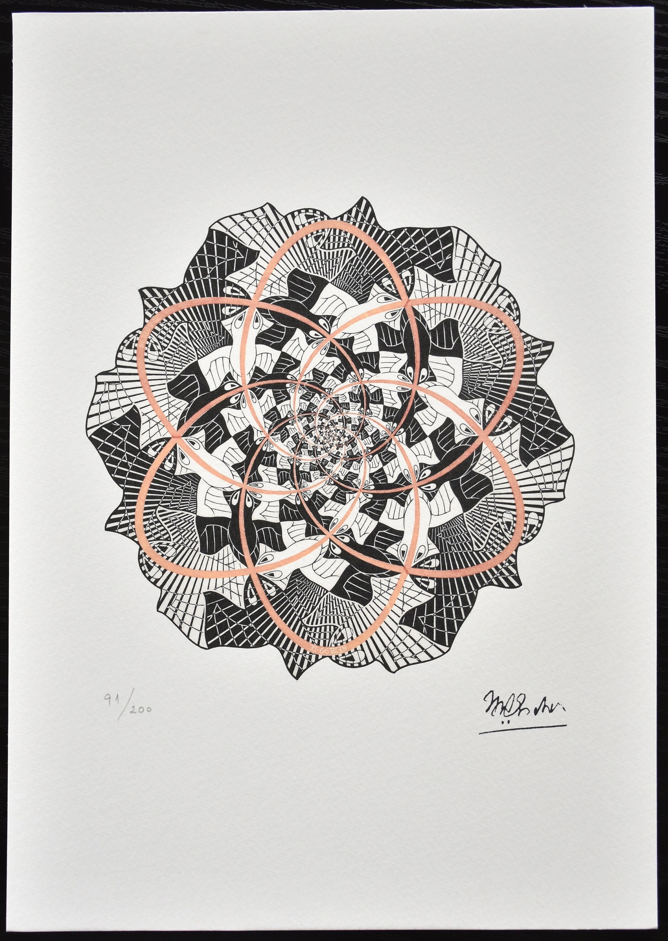 M.C. Escher, Lithograph, Limited Edition, Art - Etsy