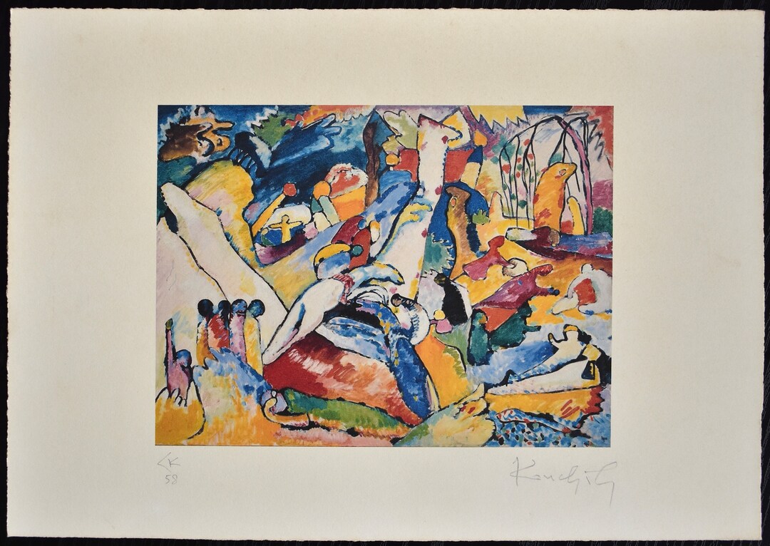 Wassily Kandinsky, Lithograph, Limited Edition, Art - Etsy