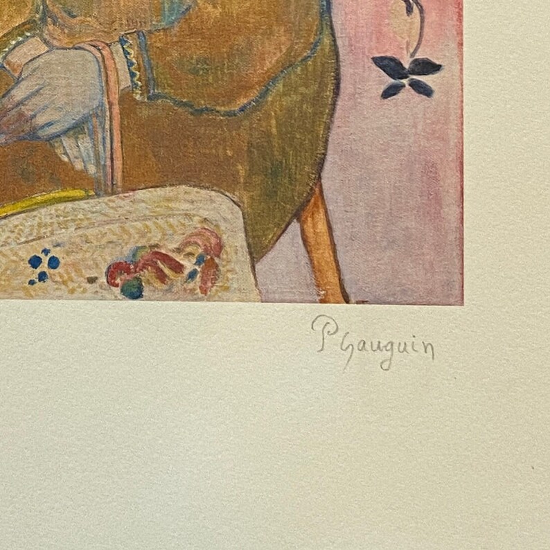 Paul Gauguin, Lithograph, Limited Edition - Etsy