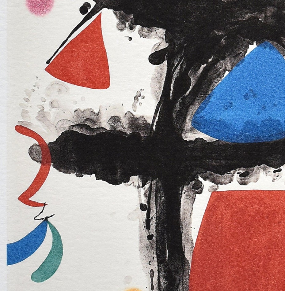Joan Miró Limited Edition, Lithography, Art, Print - Etsy