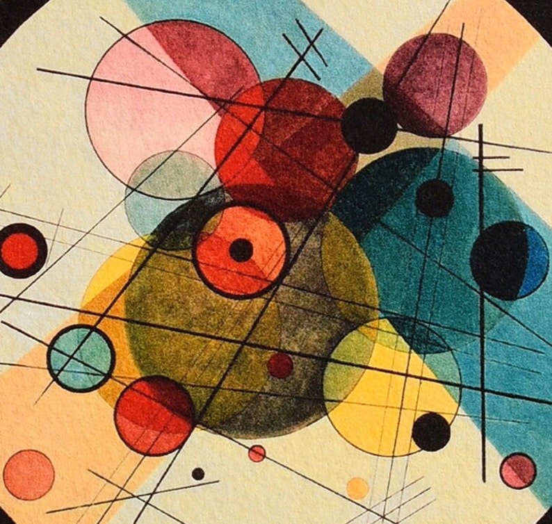 Wassily Kandinsky, Lithograph, Art Limited Edition - Etsy
