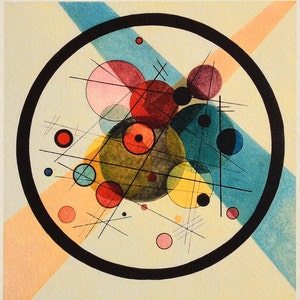 Wassily Kandinsky, Lithograph, Art Limited Edition - Etsy