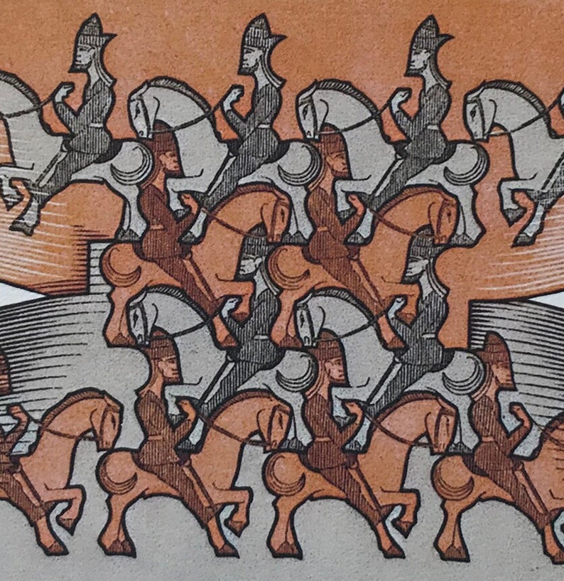 M.C. Escher, Lithograph, Limited Edition - Etsy