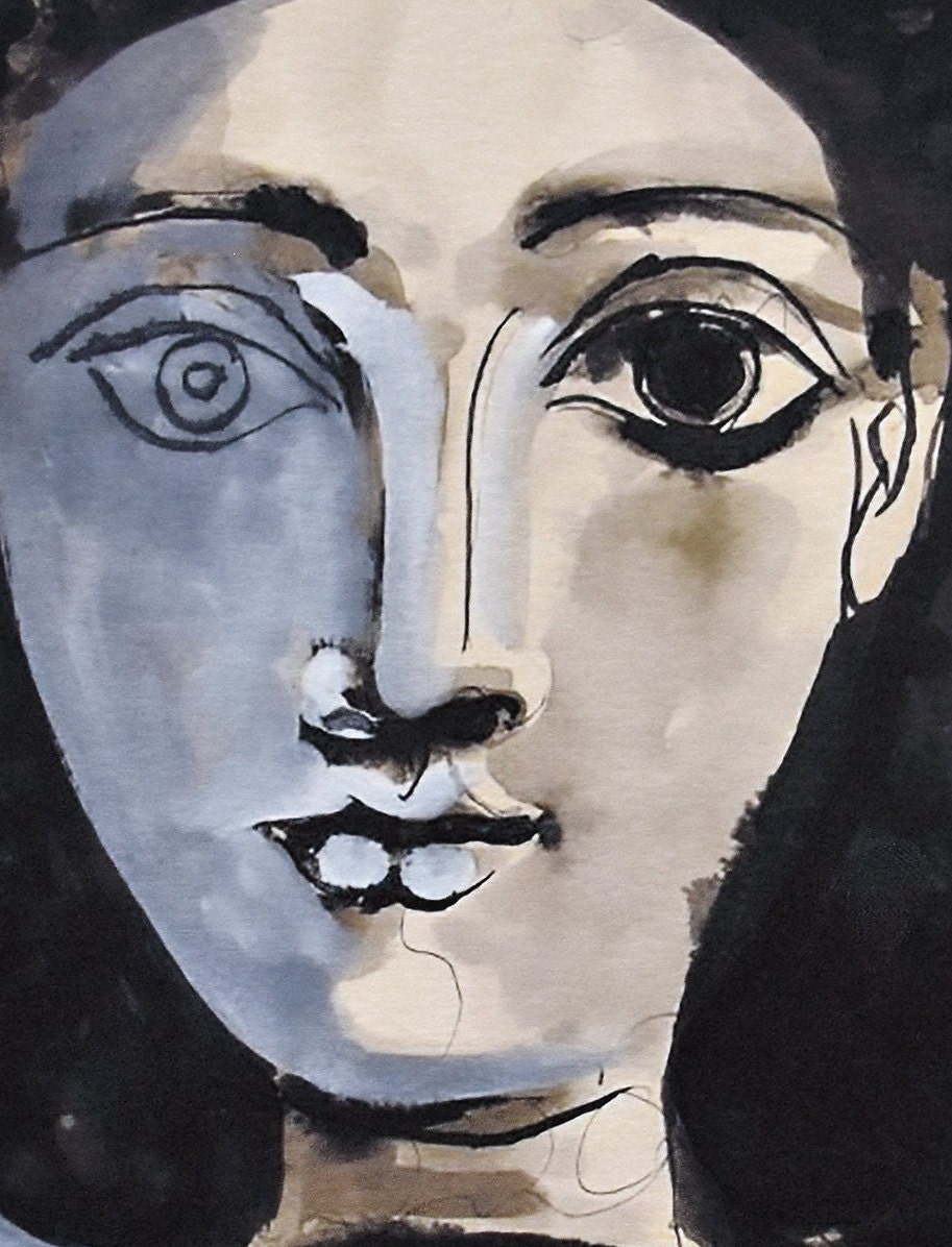 Pablo Picasso Lithograph, Limited Edition, Art Print - Etsy