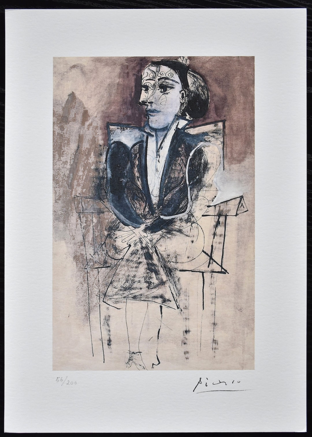 Pablo Picasso Lithograph, Limited Edition - Etsy