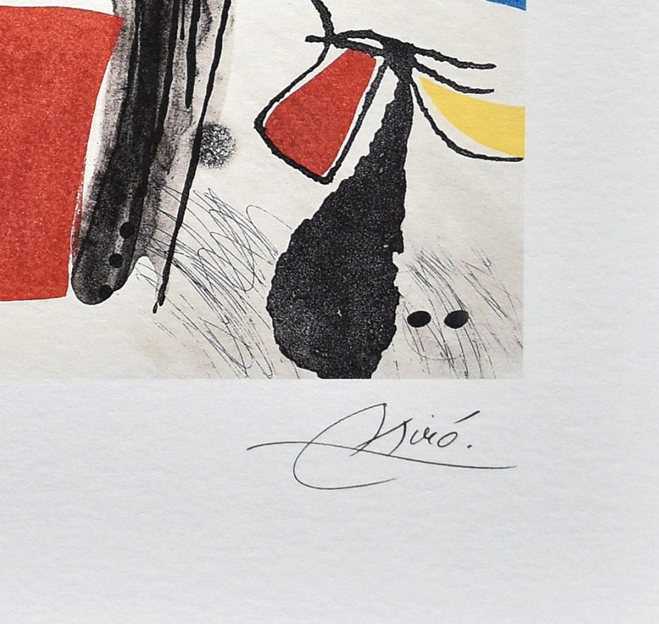 Joan Miró Limited Edition, Lithography, Art, Print - Etsy