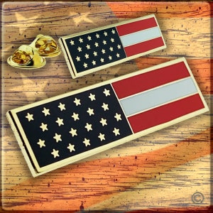 Flag Pin Bar - Etsy