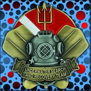 Underwater Search and Recovery Team Coin - Etsy