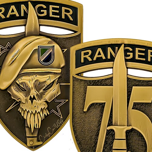 US Army 75th Ranger Regiment Challenge Coin 147 | Etsy