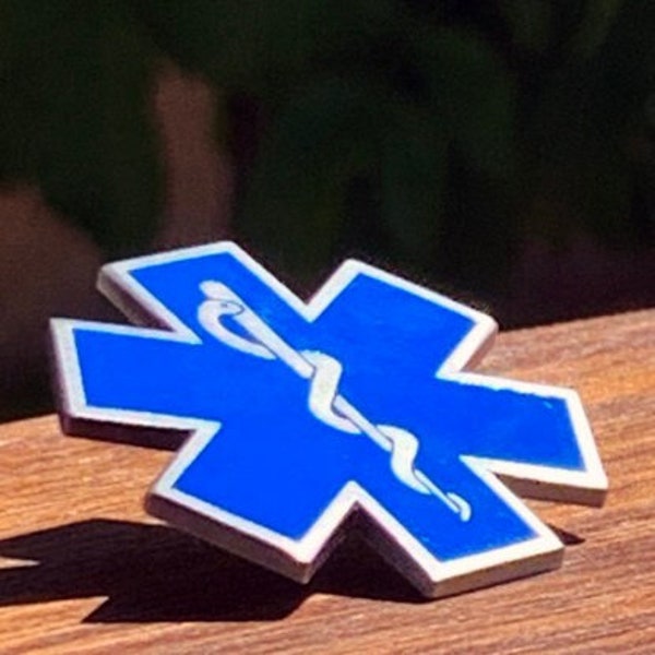 Star of Life Pin - Etsy