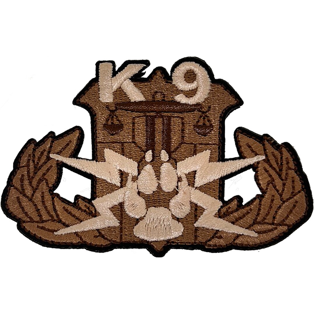 HDT K9 Brown Patch - Etsy