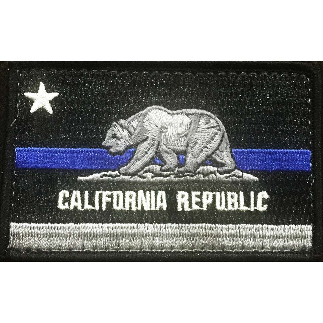 Police California Patch - Etsy