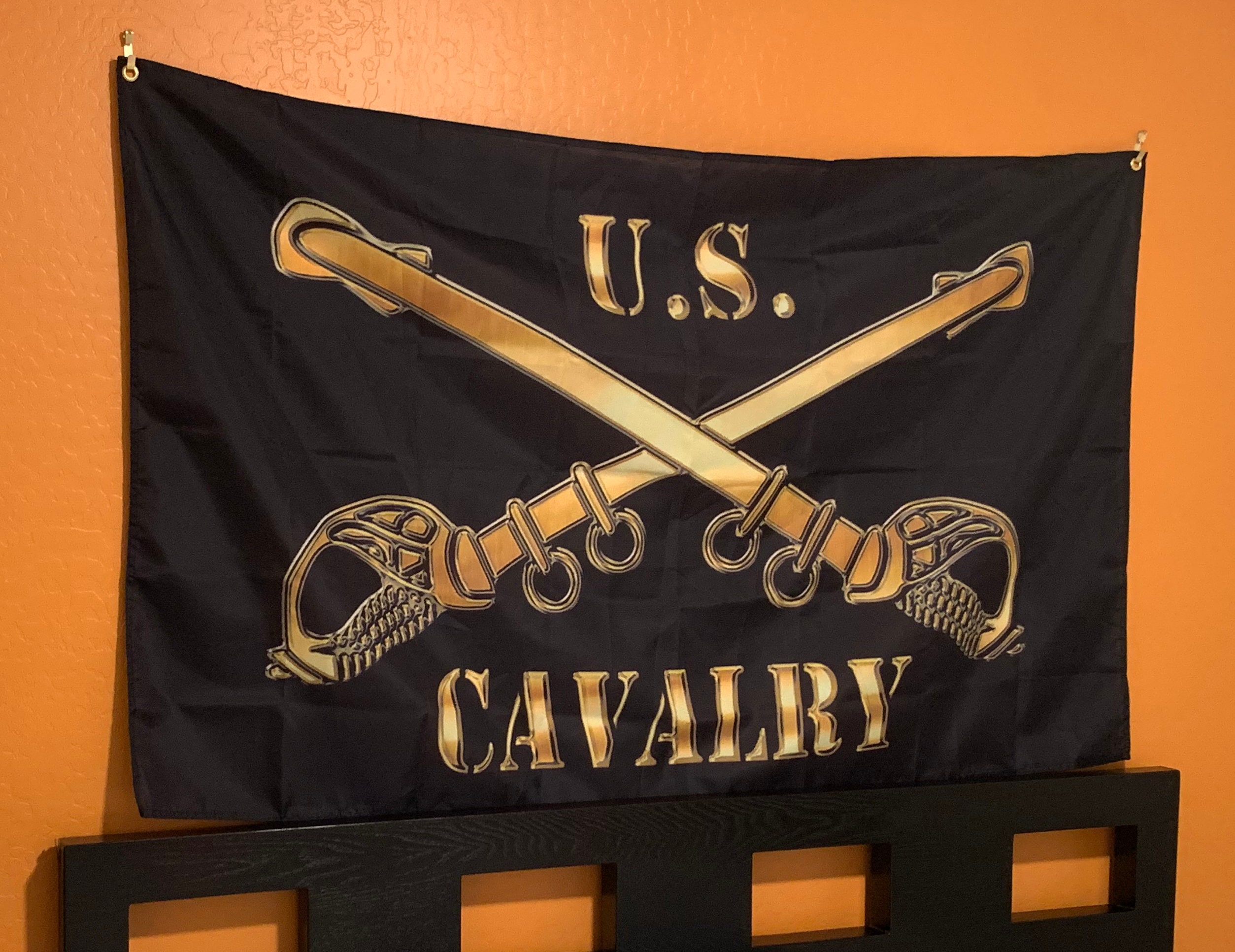 1 Sided or 2 Sided 3 X 5 U.S. Cavalry Flag - Etsy Canada