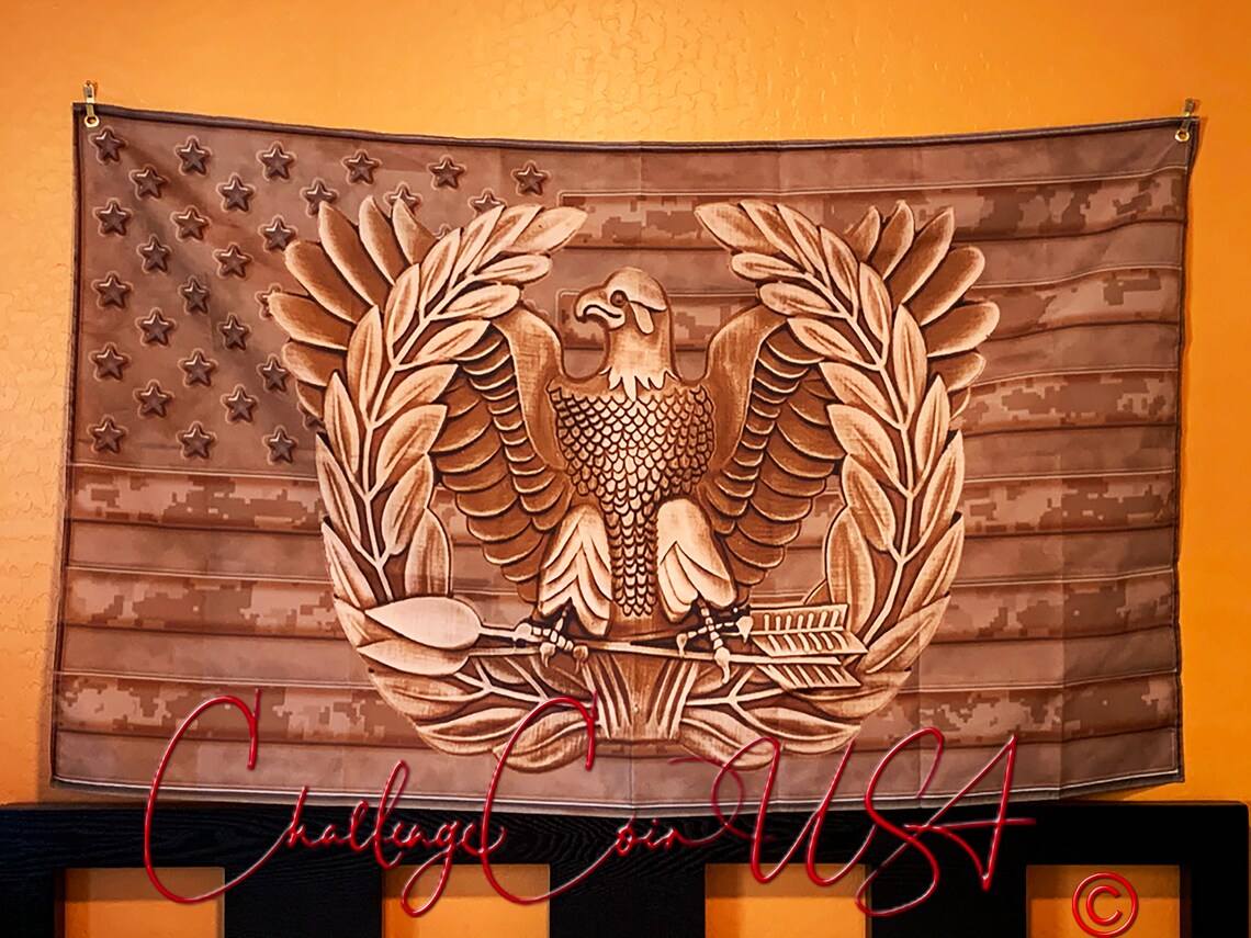 3 X 5 Warrant Officer Brown Flag | Etsy