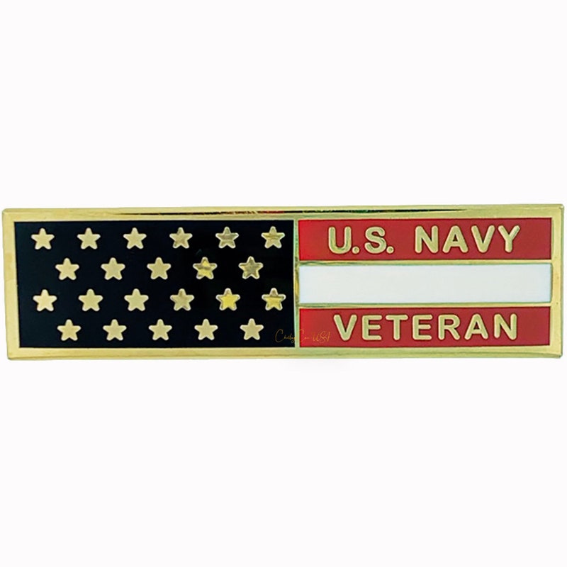 Navy Pin - Etsy