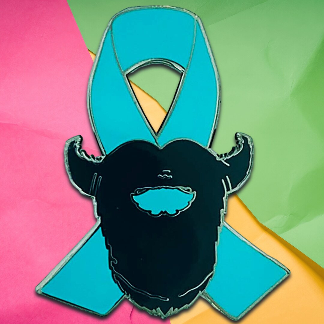 Prostate Cancer Ribbon Lapel Pin - Etsy