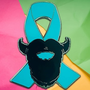 Prostate Cancer Ribbon Lapel Pin - Etsy