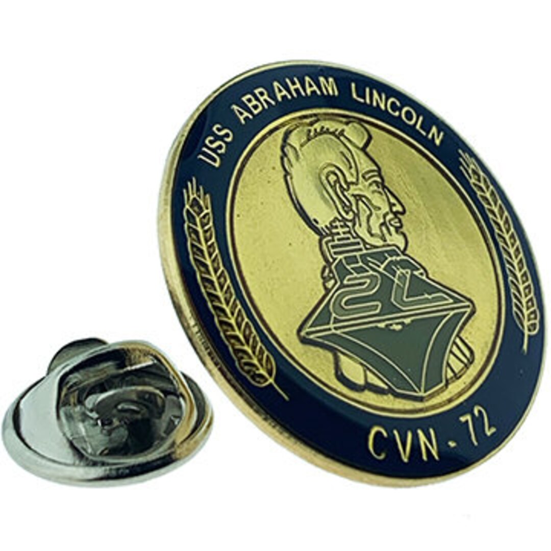 USS Abraham Lincoln CV-72, 1 Inch Lapel Pin - Etsy