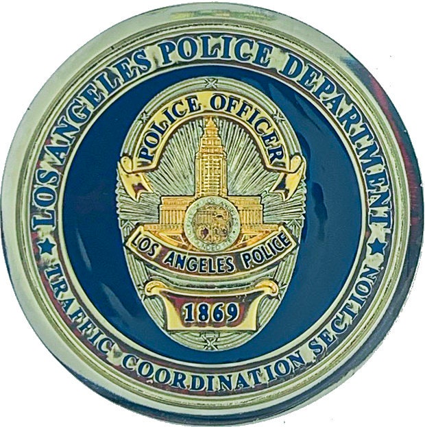 LAPD Speed Coin | Etsy