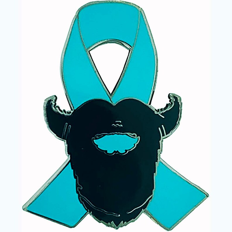 Prostate Cancer Ribbon Lapel Pin - Etsy