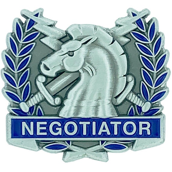 Negotiator Uniform Pin Antique Silver - Etsy