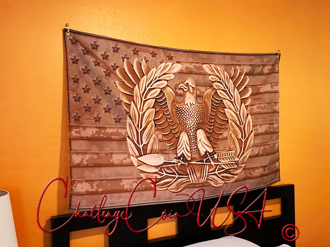 3 X 5 Warrant Officer Brown Flag | Etsy