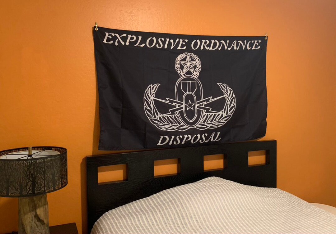 1 Sided or 2 Sided 3 X 5 EOD Flag - Etsy