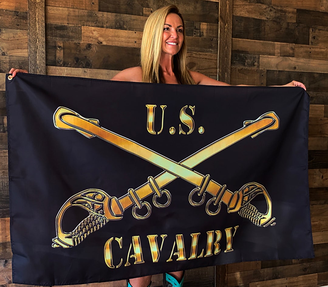 3 X 5 U.S. Cavalry Flag - Etsy