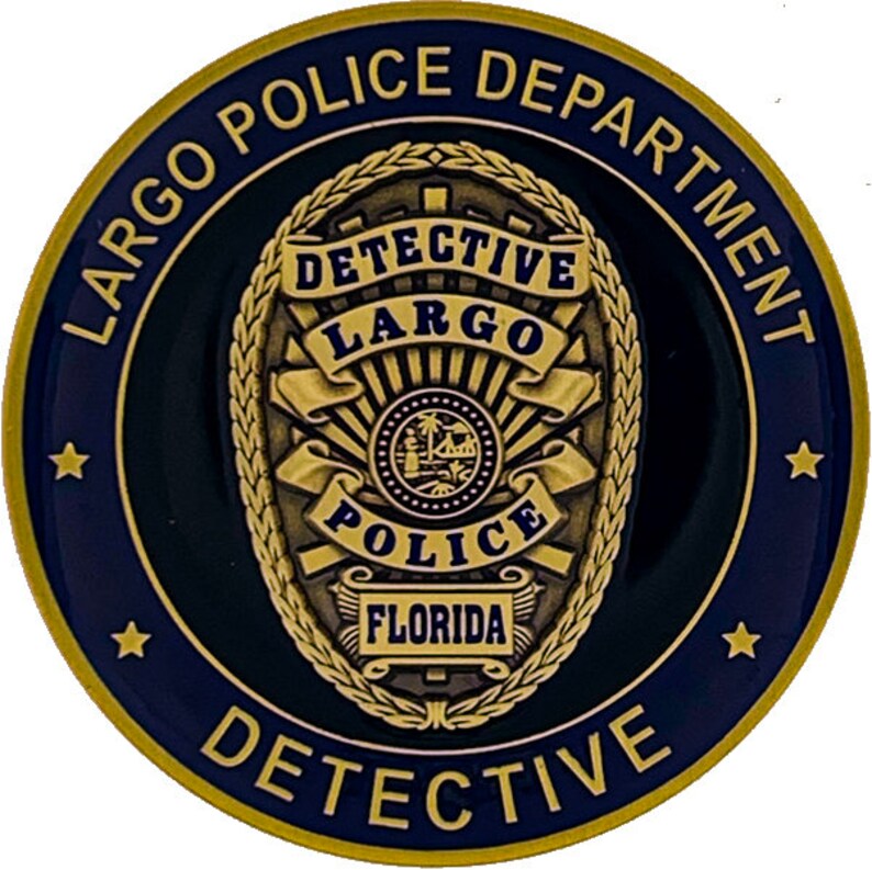 Largo PD Detectivechallenge Coin - Etsy