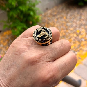 EOD 18K Gold Plated Ring - Etsy