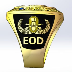 EOD 18K Gold Plated Ring - Etsy