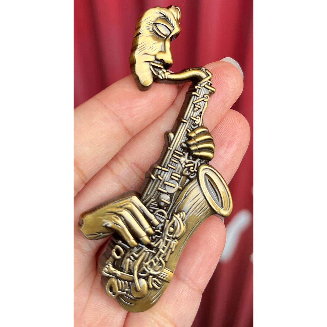 Saxophone Player Car Emblem - Etsy