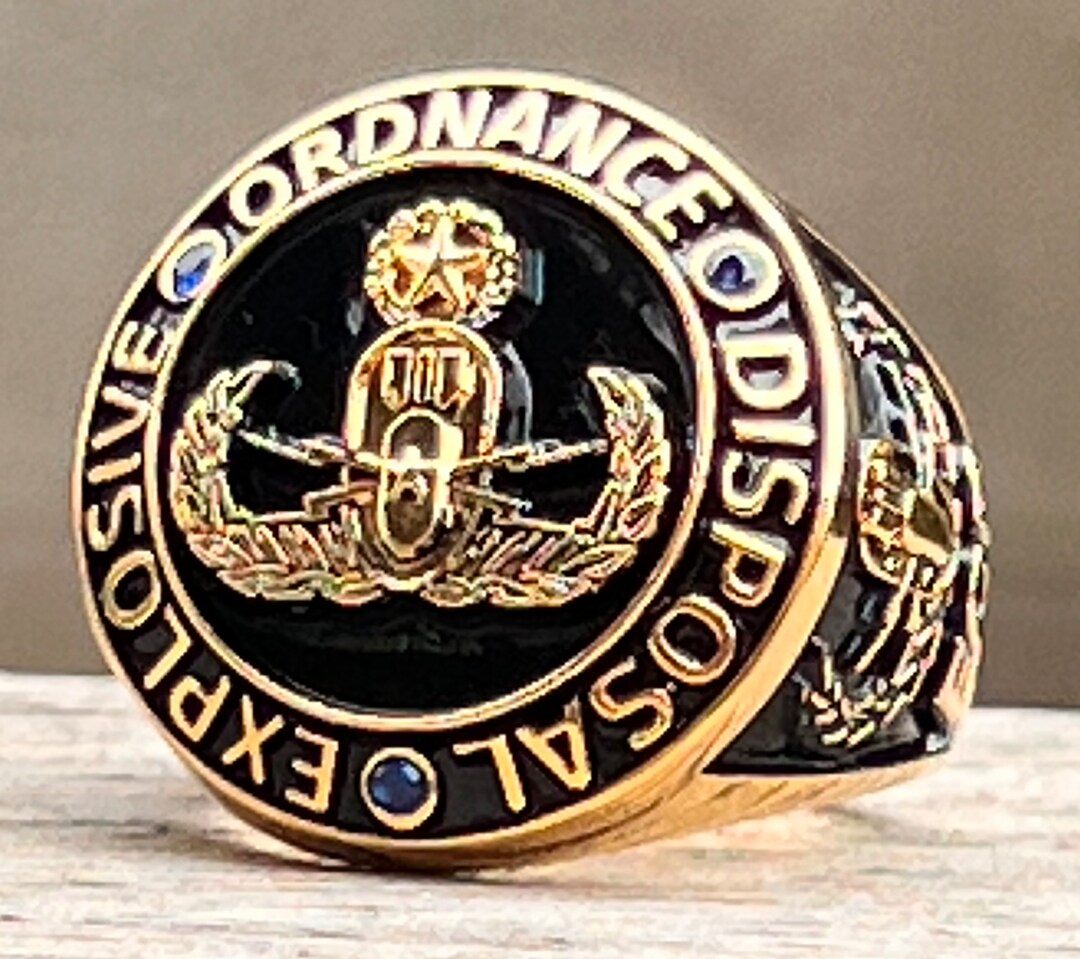 EOD 18K Gold Plated Ring - Etsy