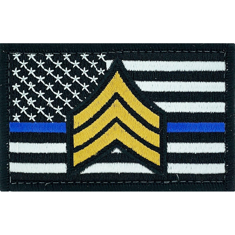 Thin Blue Line Patch - Etsy