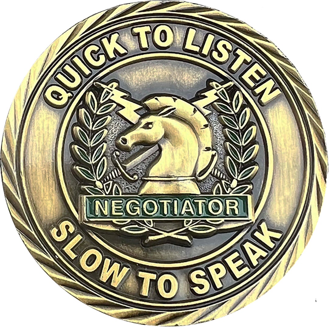 Hays County Negotiator SWAT Team Challenge Coin - Etsy