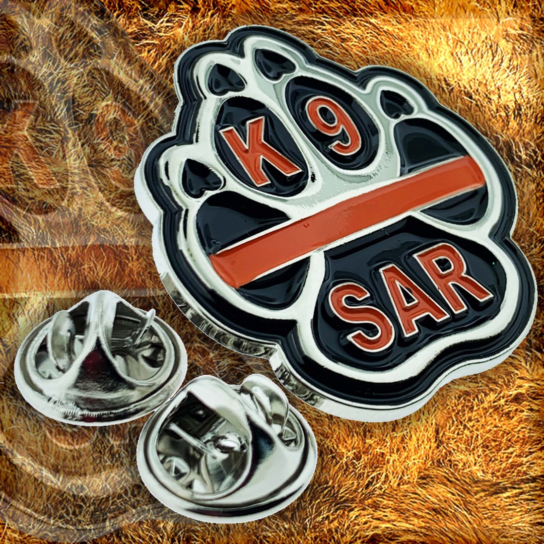 Search & Rescue K9 Lapel Pin - Etsy