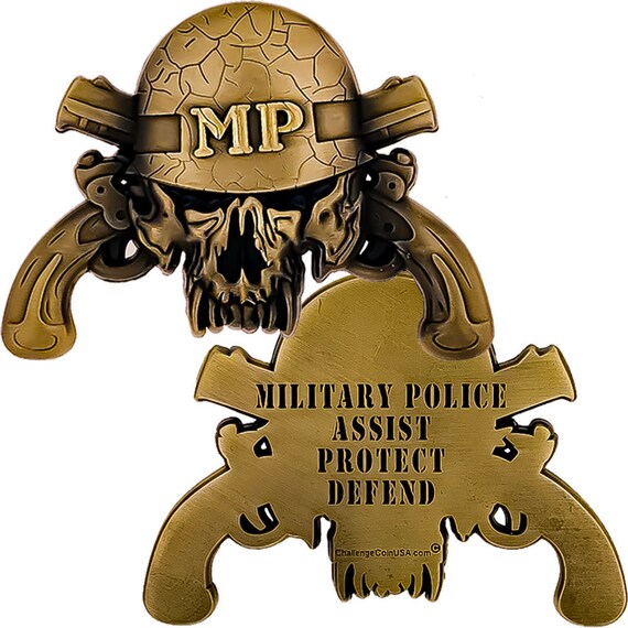 Military Police Logo Skull