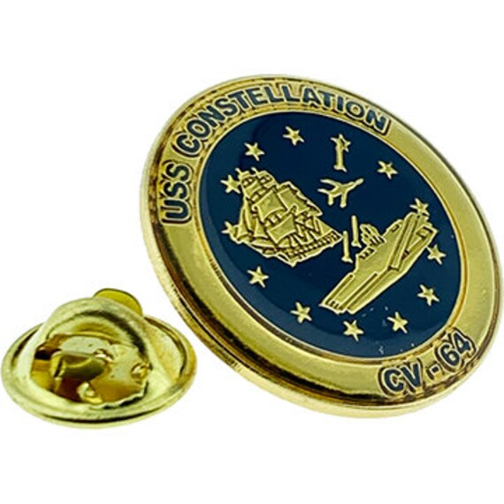USS Constellation CV-64 1 Inch Lapel Pin - Etsy