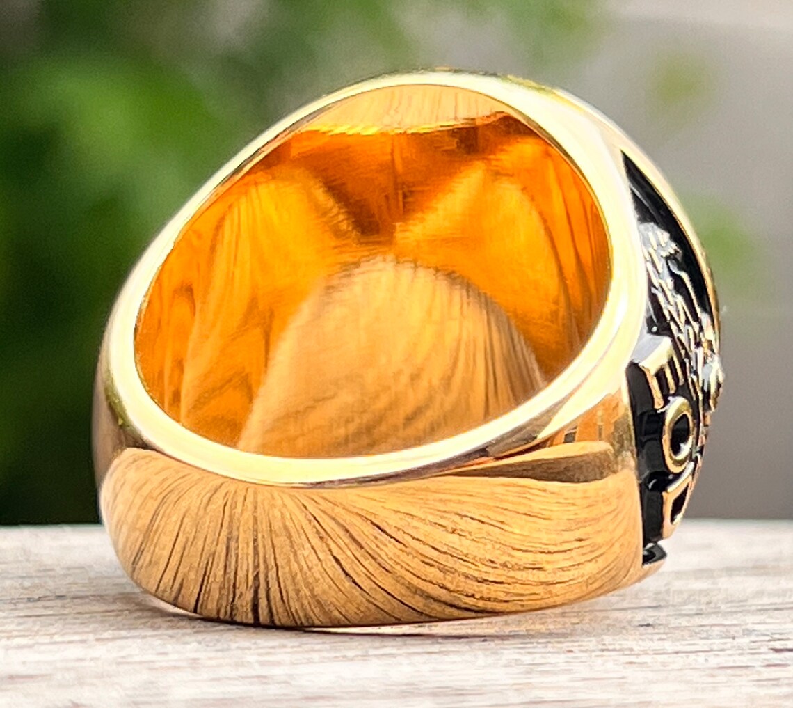 EOD 18K Gold Plated Ring - Etsy