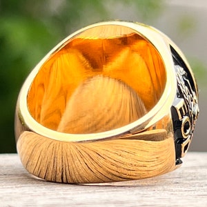 EOD 18K Gold Plated Ring - Etsy