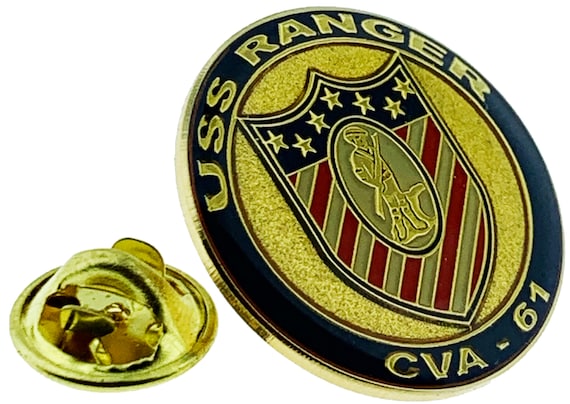 USS Ranger CVA-61 Lapel Pin - Etsy