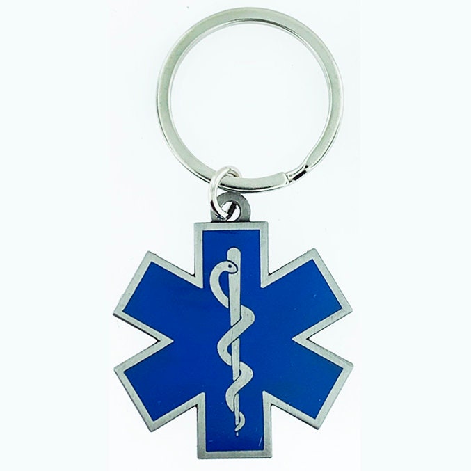 Star of Life Keychain. - Etsy