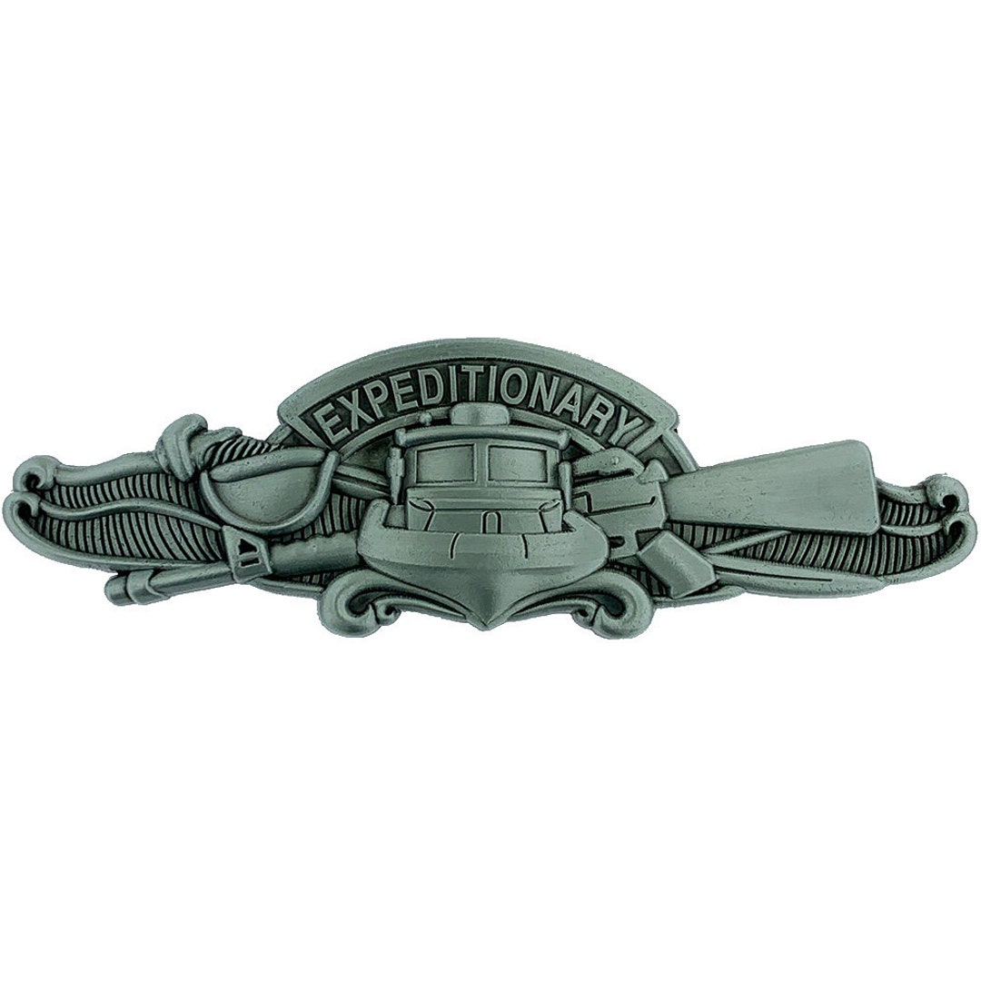 Expeditionary Antique Silver 4 Inch Pin Car Emblem - Etsy