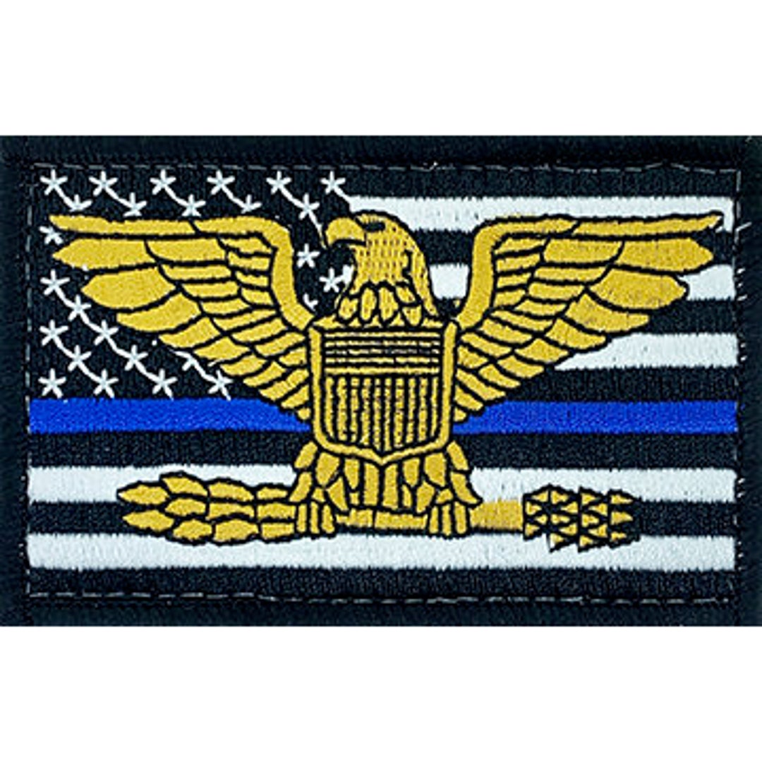 Police Colonel Patch - Etsy