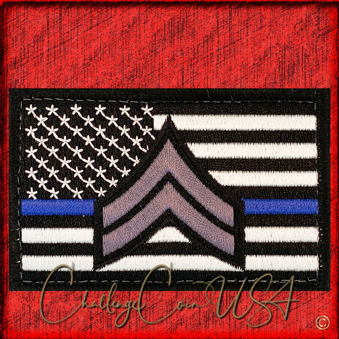 Police Corporal Patch | Etsy