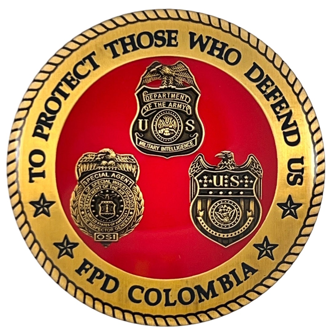 Force Protection Detachment Challenge Coin - Etsy