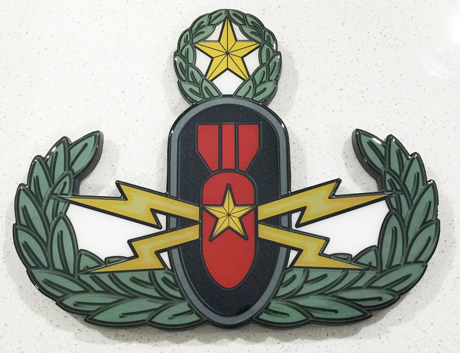 EOD 12 X 9 Inch Wall Plaque - Etsy