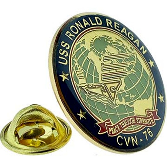 USS Ronald Reagan CVN-76 1 Inch Lapel Pin - Etsy