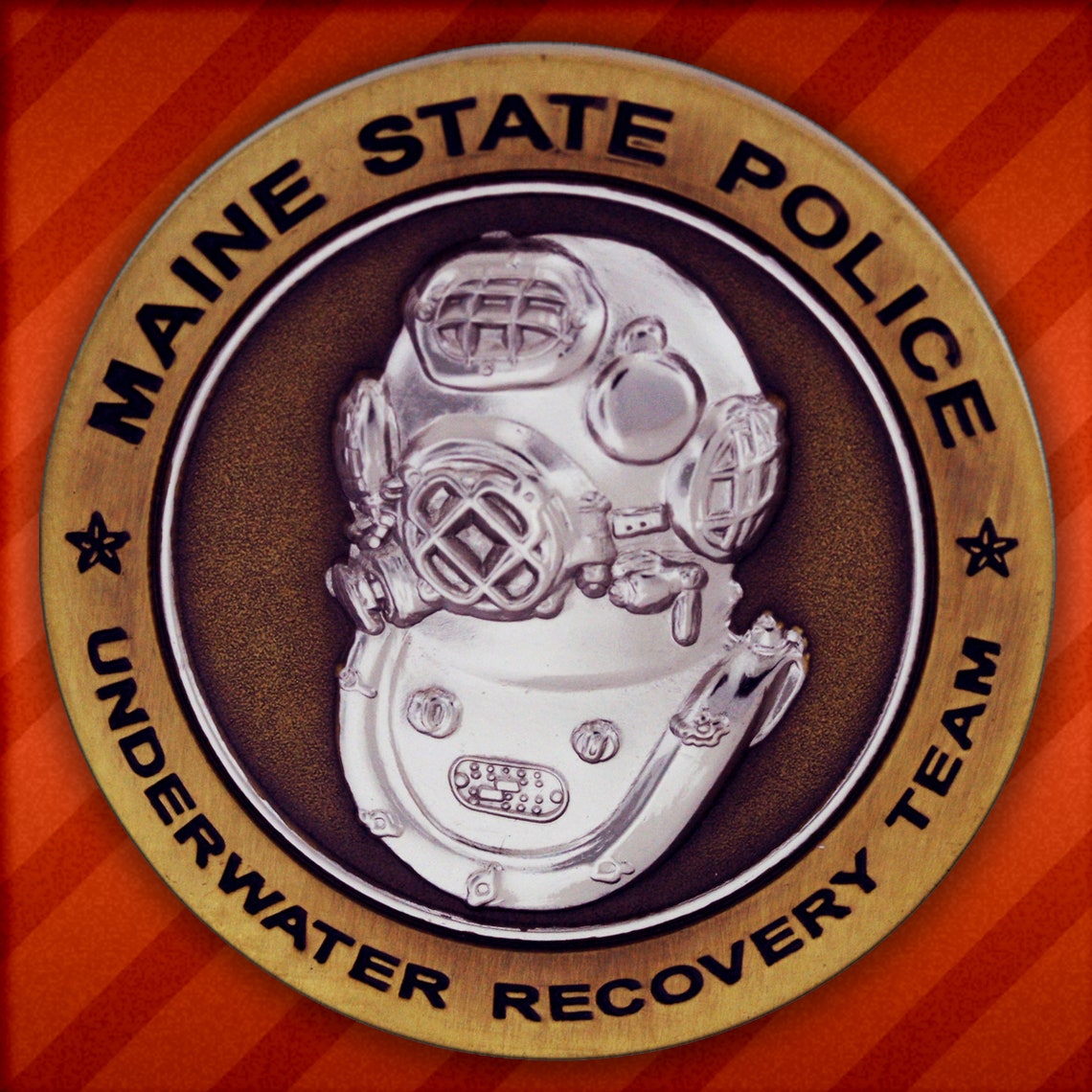 Maine State Police Dive Team Challenge Coin - Etsy